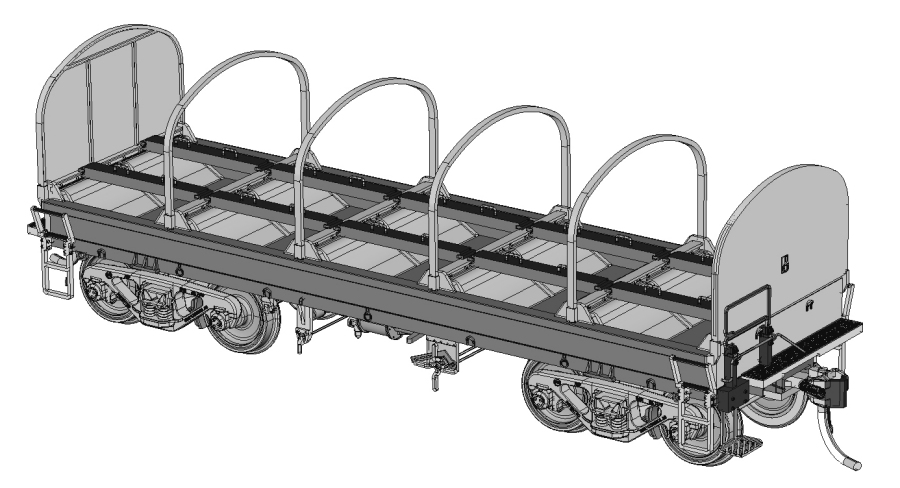 AKEX / RCEX Steel Coil Wagons
